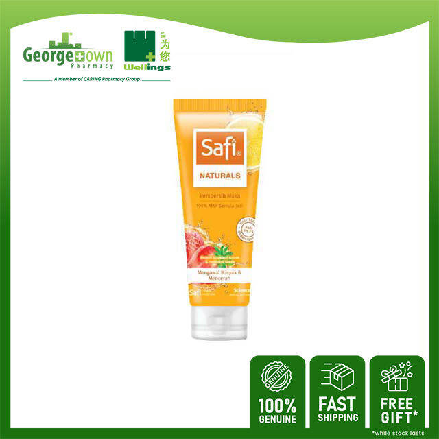 SAFI PEMBERSIH MUKA-STRAWBERRY LEMON 100G | Lazada