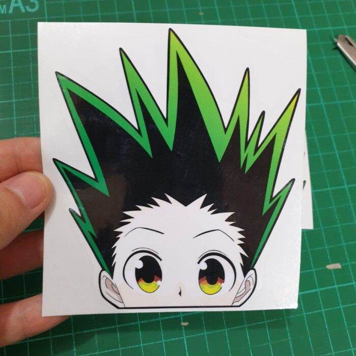 Sticker Anime PB0002 [ Gon-Hunter X Hunter ] [11x 11 cm] | Lazada Indonesia