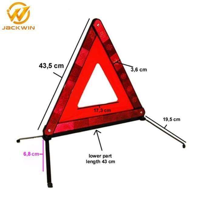Foldable Warning Triangle, Early Warning Device Complied with ECE R27 ...
