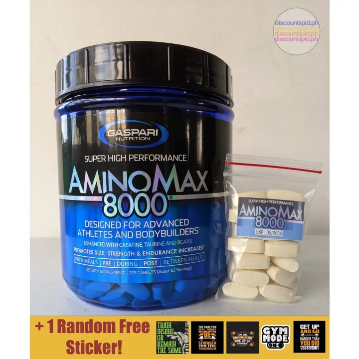 AminoMax 8000 20 I 50 I 100 Tablets (lowest price) | Lazada PH