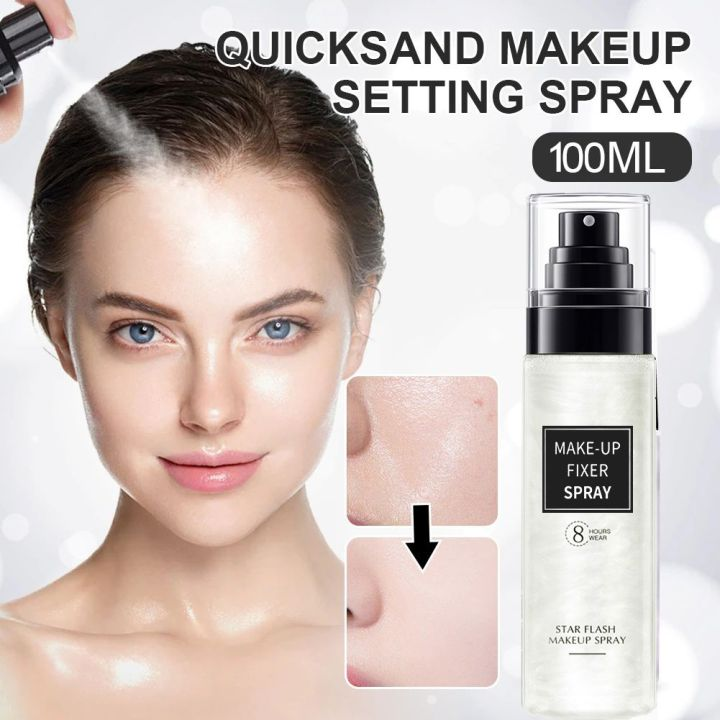 Make-Up Fixer Spray Lasting setting Moisturizing hydrating spray Oil ...