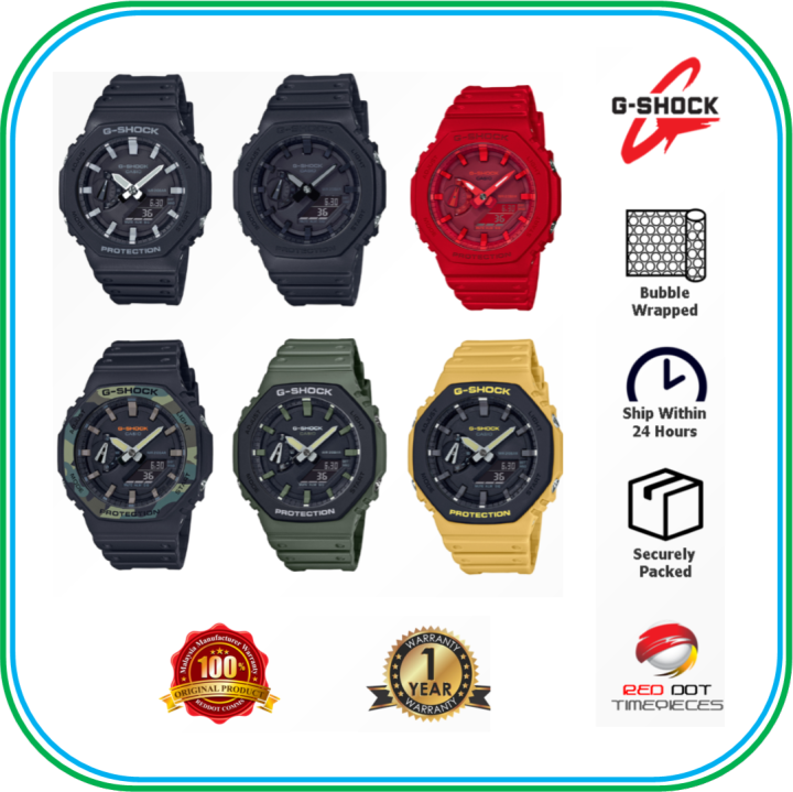 CASIO G-SHOCK TMJ Series GA-2100-1A1DR / GA-2100-1ADR / GA-2100-4ADR ...