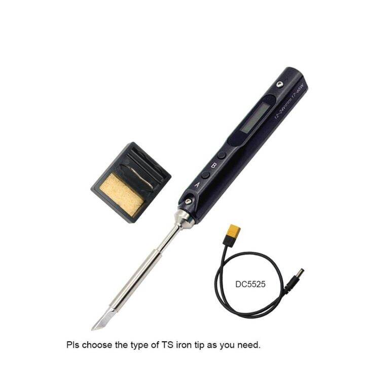SQ001 Mini Smart Portable 65W Soldering Station Electric Soldering Iron ...