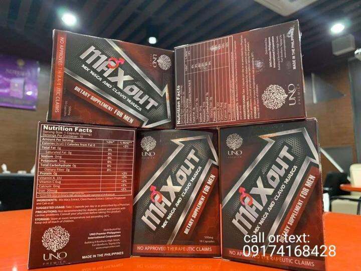 Maxout | Lazada PH: Buy sell online Sexual Health with cheap price ...