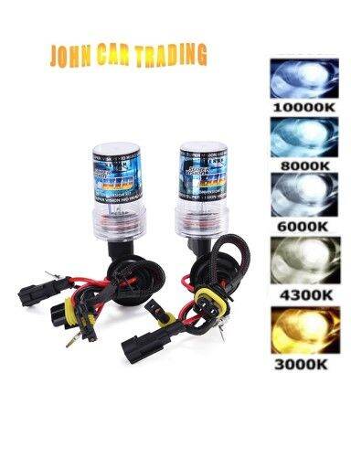 H11 HID Xenon Headlight Replacement Bulbs 4300K 6000K 8000K Suitable Alza Axia Bezza Myvi Sport ...
