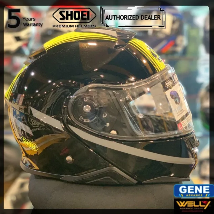 SHOEI Neotec 2 Separator TC 3 Black Yellow Top Performance Advanced ...