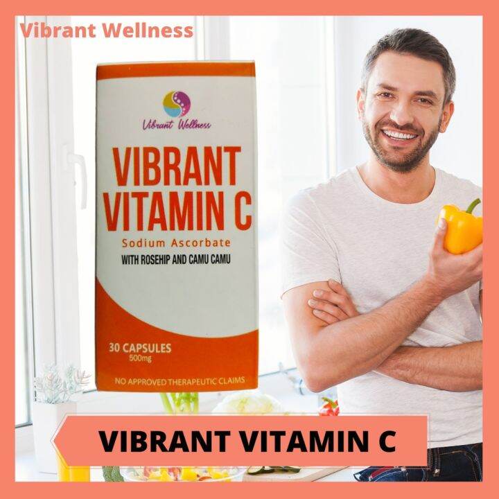 VIBRANT VIT C 100% Authentic |30 caps | Safe for Kids and Pregnant ...