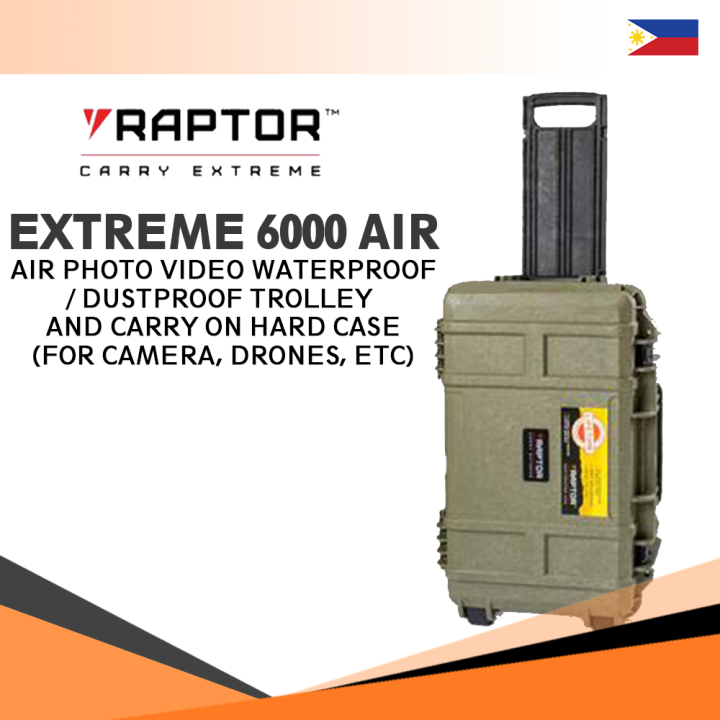 Raptor 6000 Air Photo Video Waterproof / Dustproof Trolley and Carry On ...