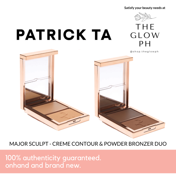 [AUTHENTIC] Patrick Ta MAJOR SCULPT - CREME CONTOUR & POWDER BRONZER ...