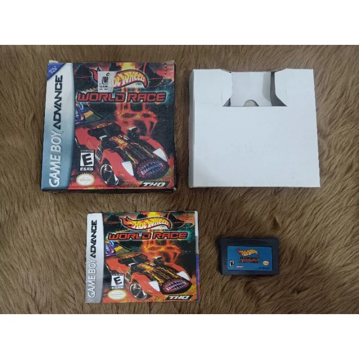 Gameboy Advance GBA Hot Wheels World Race Burning Rubber | Lazada PH