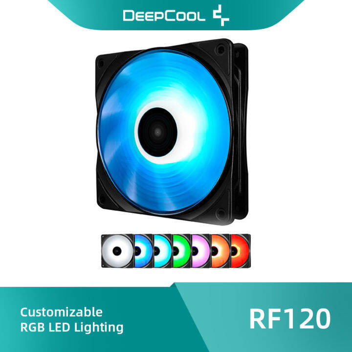 DeepCool RF120 Customized RGB Light Case Fan PWM Control Chassis Fan In ...