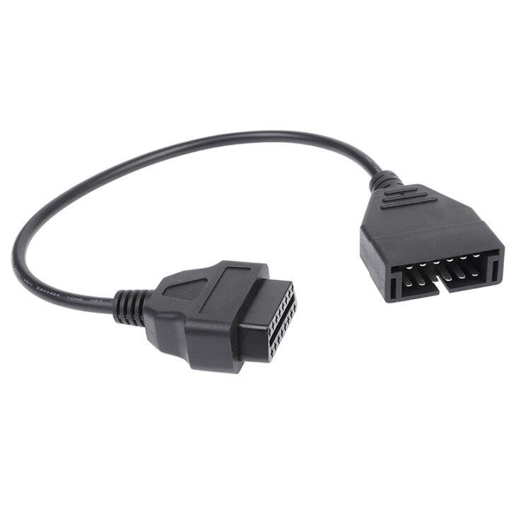【Flash Sale】LANG 12Pin OBD1 To 16Pin OBD2 Convertor Adapter Cable For ...