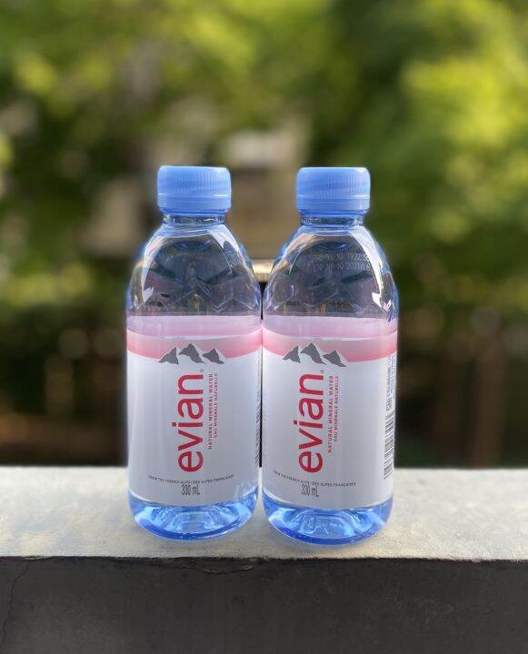 น้ำแร่เอเวียง Evian 330 ml ยกลัง 24 ขวด | Lazada.co.th