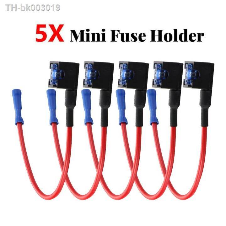 ¤ 1/3/5 PCS Mini Add A Circuit Standard Fuse Tap Car Mini Micro Blade ...