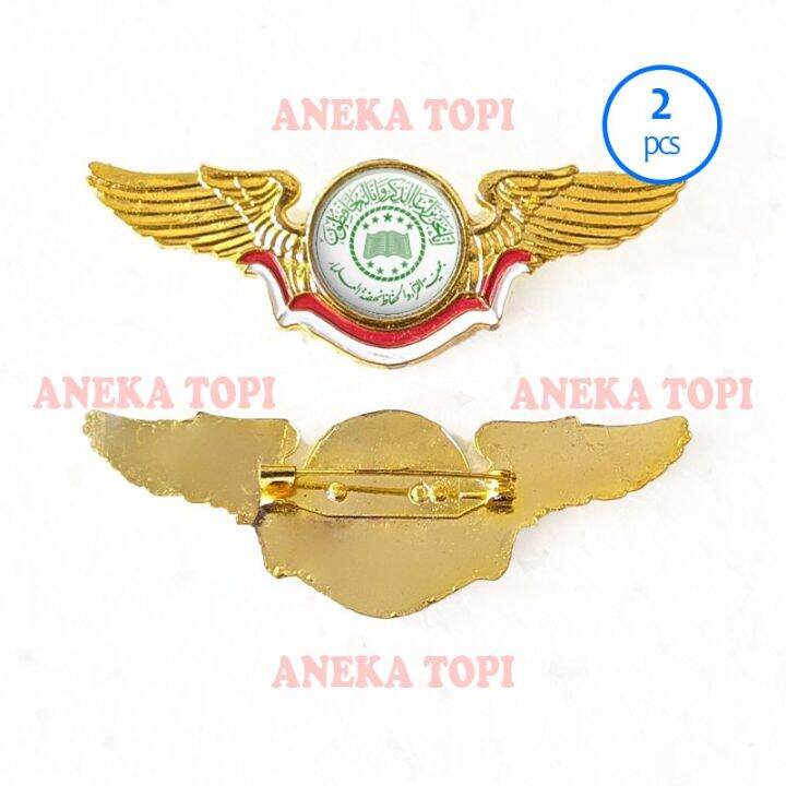 Lencana Logo JQH NU Pin JQH NU Pin Bros Wing Logo JQHNU - Aneka Topi ...