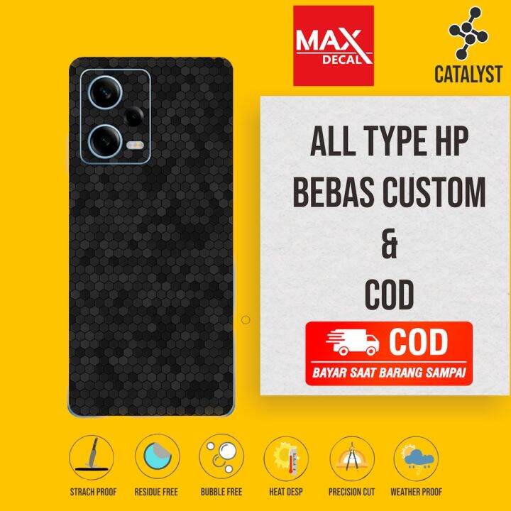 Garskin skin Redmi Note 12 Pro Fullbody - Bisa Custom honeycomb Kode ...