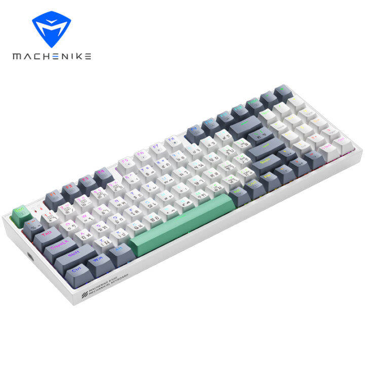 ~ Machenike K500 คีย์บอร์ดเล่นเกม แบบใช้สาย RGB 90% 94 คีย์ Type-C สําหรับแล็ปท็อป คอมพิวเตอร์ ...