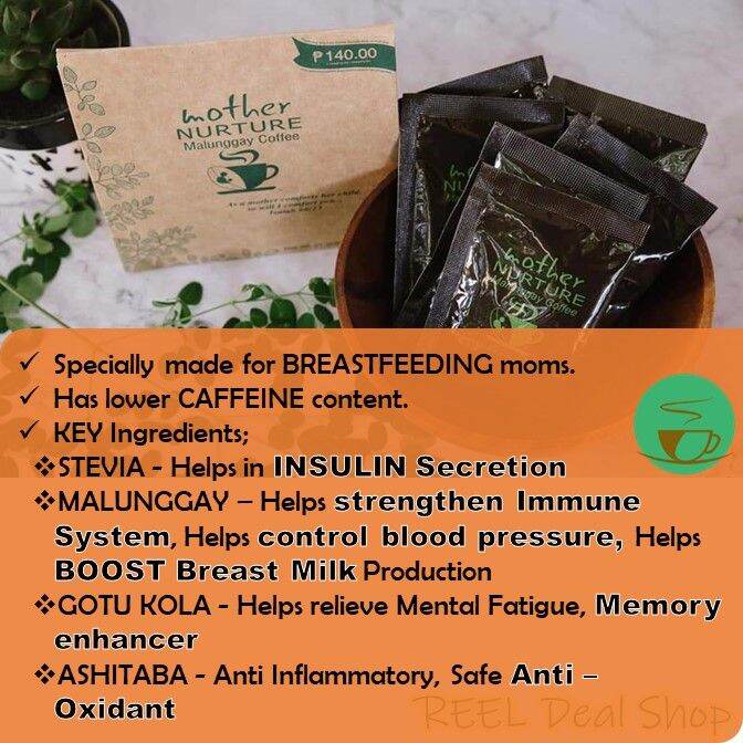 Malunggay Coffee Retail Pack (7sachets) - Mother Nurture | Lazada PH