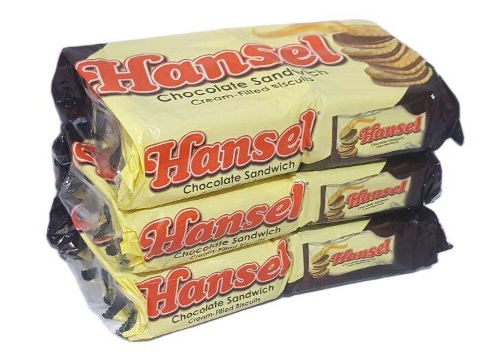 Hansel Chocolate Sandwich Cream-Filled Biscuits (pack of 3 pieces x 310 ...