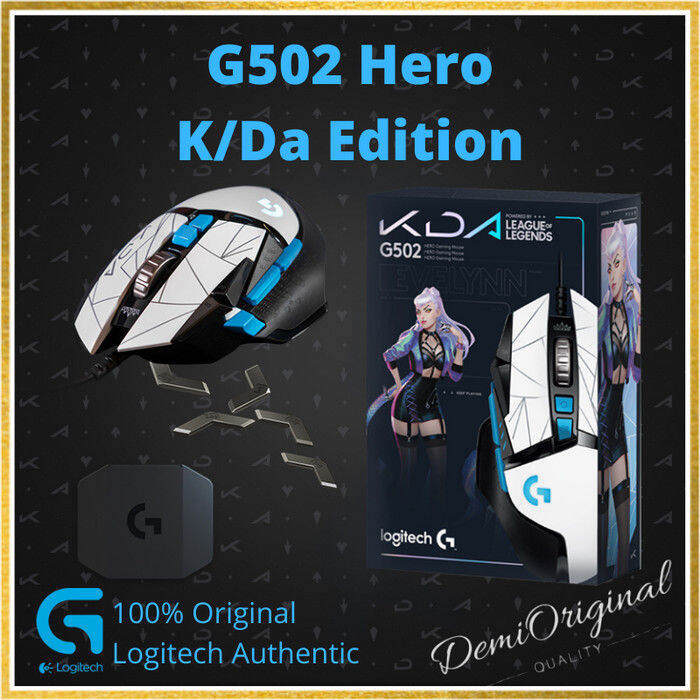 Logitech G502 K/DA KDA Original Mouse Gaming Ready Stock | Lazada Indonesia