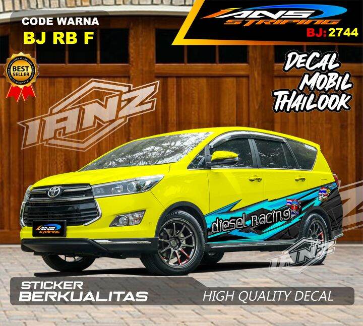 DECAL SEMUA JENIS MOBIL BISA PAKAI DESAIN-STIKER DECAL SISI MOBIL CITY ...