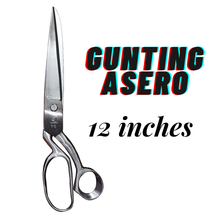 Asero 12-Inch Fabric Scissors, Tailor-Made in Albay, Philippines ...
