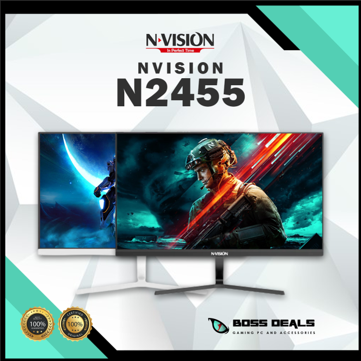 Nvision N2455 23 8 75hz Frameless Ips Monitor Lazada Ph