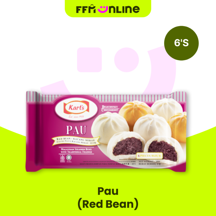 [Klang Valley Only] Kart's Pau Red Bean 6's | Lazada