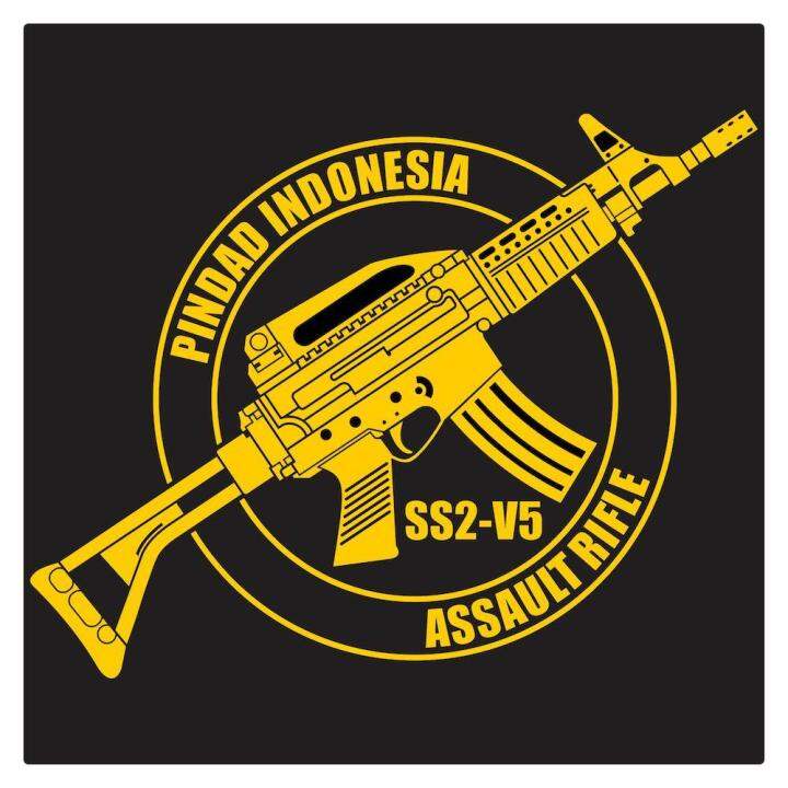 Pindad Indonesia SS2 series 2 Cutting Sticker | Lazada Indonesia