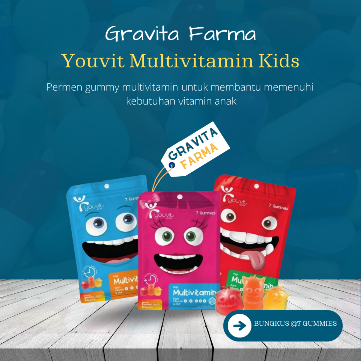 Youvit Gummy Anak - Permen Multivitamin | Lazada Indonesia