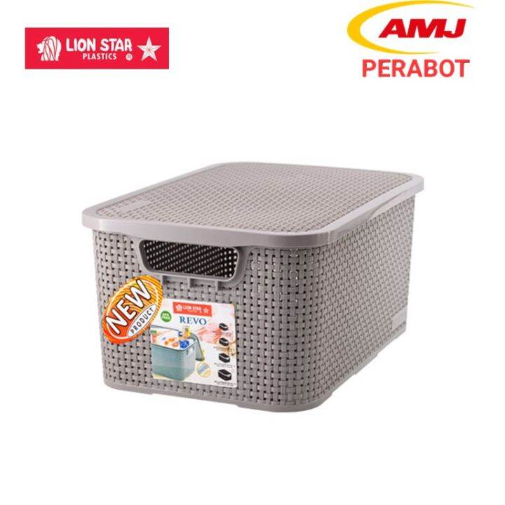 LION STAR Keranjang Tempat Penyimpanan Revo Storage Box 12 Liter ...