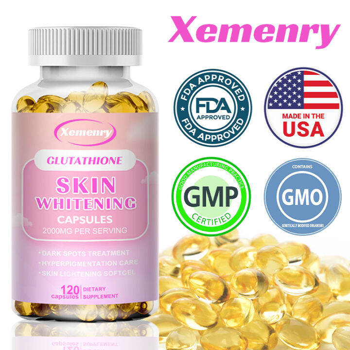 Glutathione Whitening Capsules Effective Whitening Supplement Dark ...