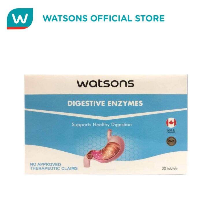 WATSONS Digestive Enzymes 1 Tablet | Lazada PH