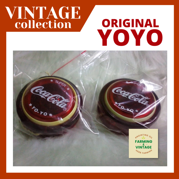COKE red VINTAGE, COKE red YOYO,COLLECTIBLE YOYO,CLASSIC YOYO-ORIGINAL ...