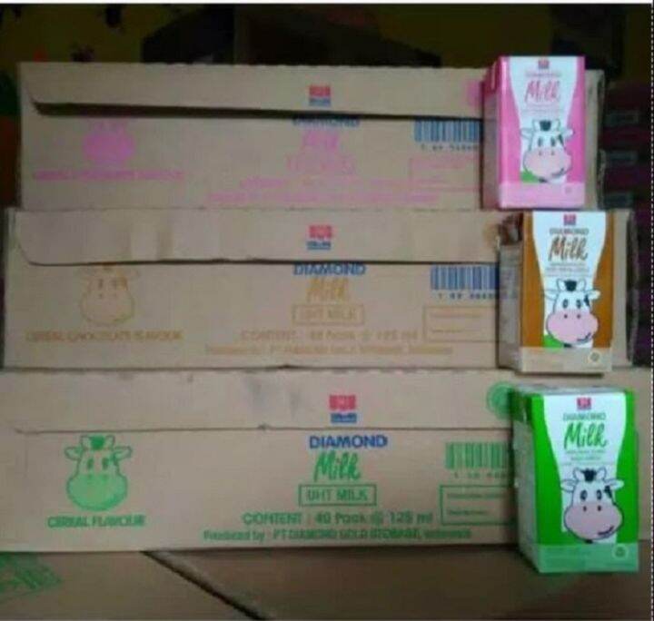 Susu Diamond Milk UHT Cereal 125ml | Lazada Indonesia
