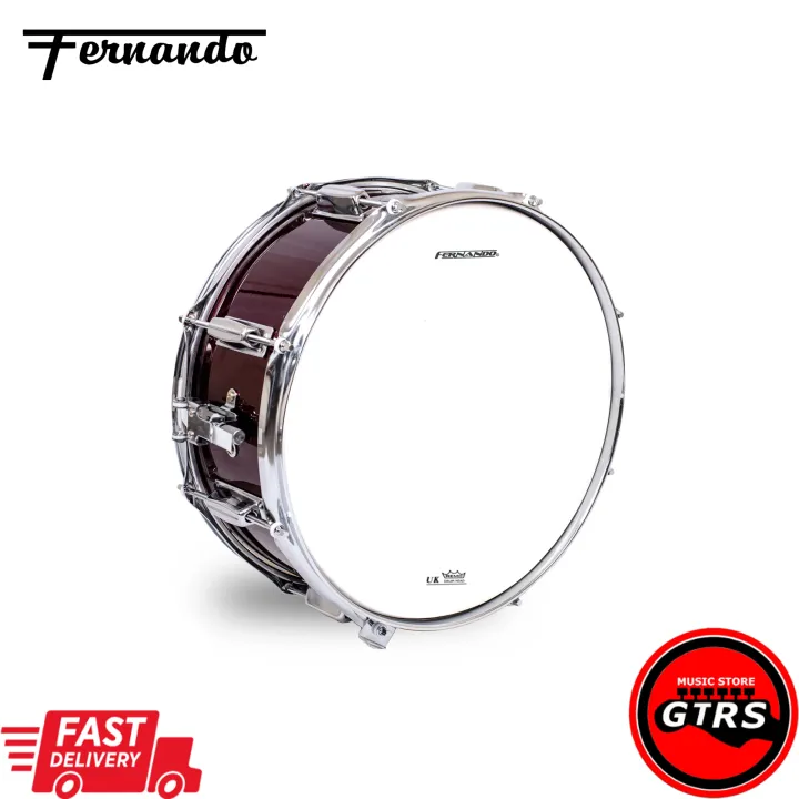 Fernando Snare Drums 14" (Wine Red) | Lazada PH
