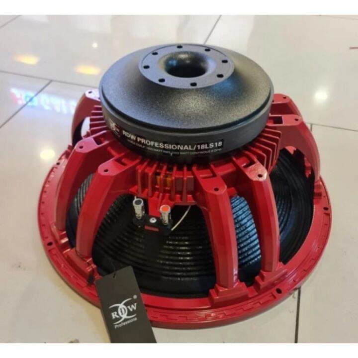 SPEAKER COMPONENT RDW 18LS18 18 INCH VOICE COIL 4 INCH ORIGINAL ...