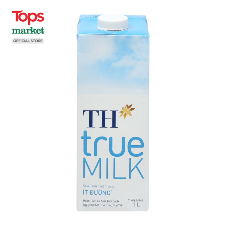 Sữa Tươi Tiệt Trùng Th True Milk Ít Đường 1L | Lazada.vn