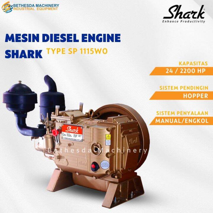 Mesin diesel 24PK - Engine penggerak SP1115 WO 24HP / 24 HP hopper tanpa tangki | Lazada Indonesia