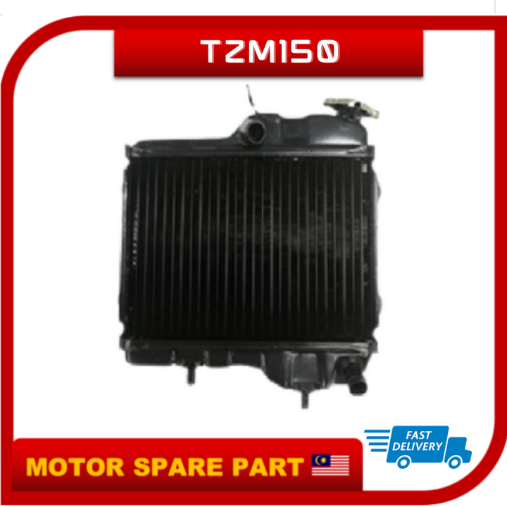 YAMAHA TZM RADIATOR ASSY TANGKI COOLANT COOLING TZM150 TZM 150 TZM-150 ...