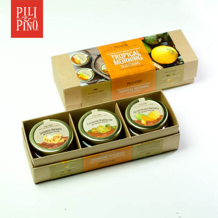 Pili & Pino Jam Trio Gift Set | Lazada PH