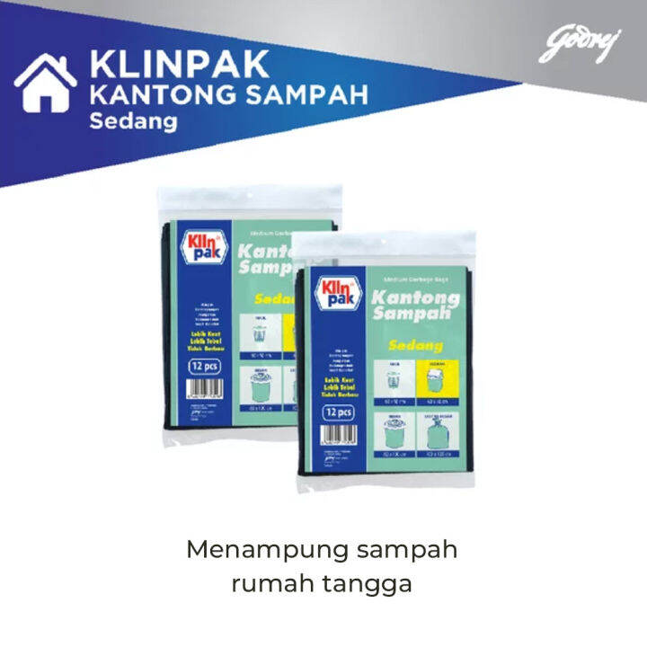 Klinpak Kantong Sampah Sedang 60 X 80 | Lazada Indonesia