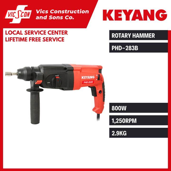 KEYANG PHD-283B 800W Rotary Hammer | Lazada PH
