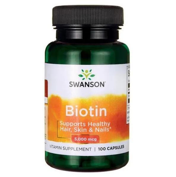 Swanson Biotin 5000 mcg 100 caps | Lazada PH