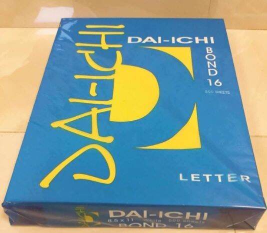 DAI-CHI BOND PAPER (500 SHEETS/SUB 16) | Lazada PH