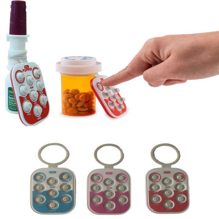 WAGTEST High-quality Tool Pill Case Helper Medication Dose Tracker ...