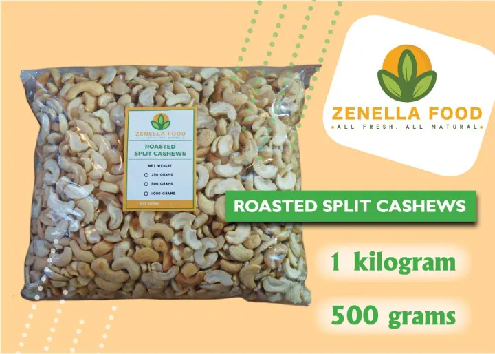 Roasted Split Cashews (500 grams - 1 kilogram) | Lazada PH