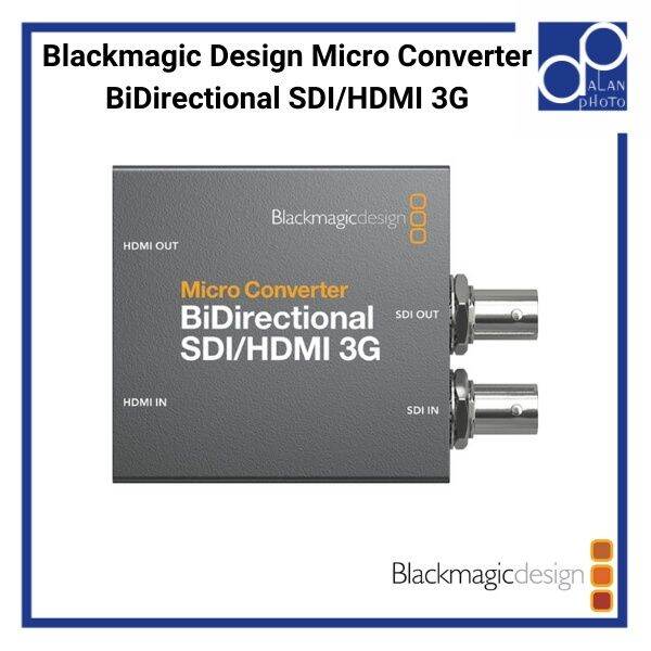 Blackmagic Design Micro Converter BiDirectional SDI/HDMI 3G | Lazada ...