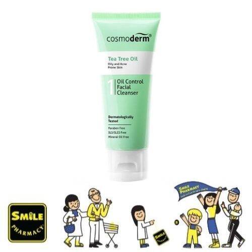 Cosmoderm Tea Tree Oil Facial Cleanser 125ml | Lazada
