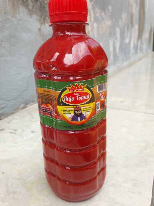 SAOS TOMAT CAP RAJA TOMAT BTL PLASTIK 500ML/SAOS ENAK / SAOS MURAH ...
